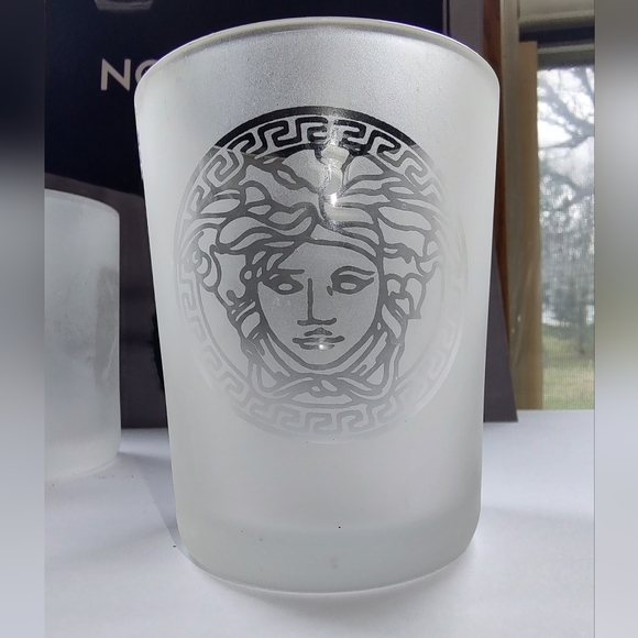 Versace | Accents | Rosenthal Versace Medusa 99s Clear Frosted Votive ...